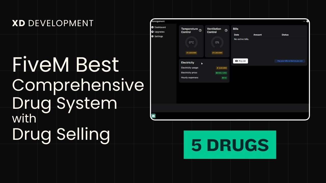 FiveM Drug Manufacturing Script | Comprehensive Drug System - YouTube