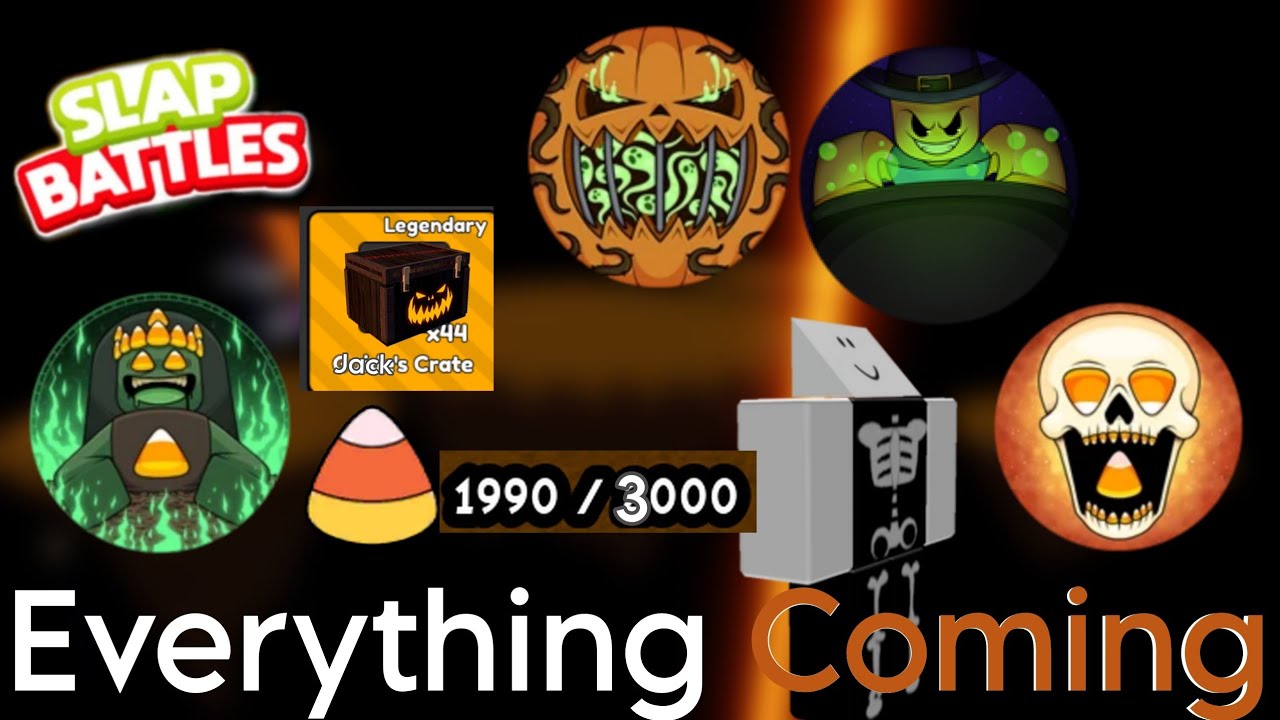 EVERYTHING Coming In The Halloween Update 🎃 | Slap Battles Roblox - YouTube