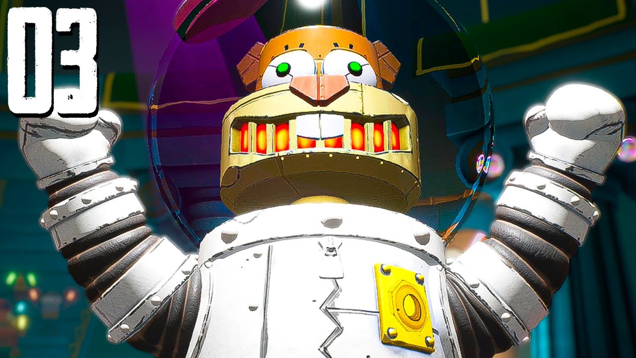 SpongeBob: Battle for Bikini Bottom Rehydrated - ROBO SANDY BOSS ...