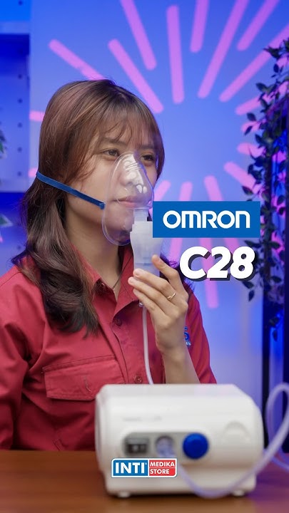 GANGGUAN PERNAPASAN, NEBULISASI DENGAN NEBULIZER OMRON C28 - YouTube