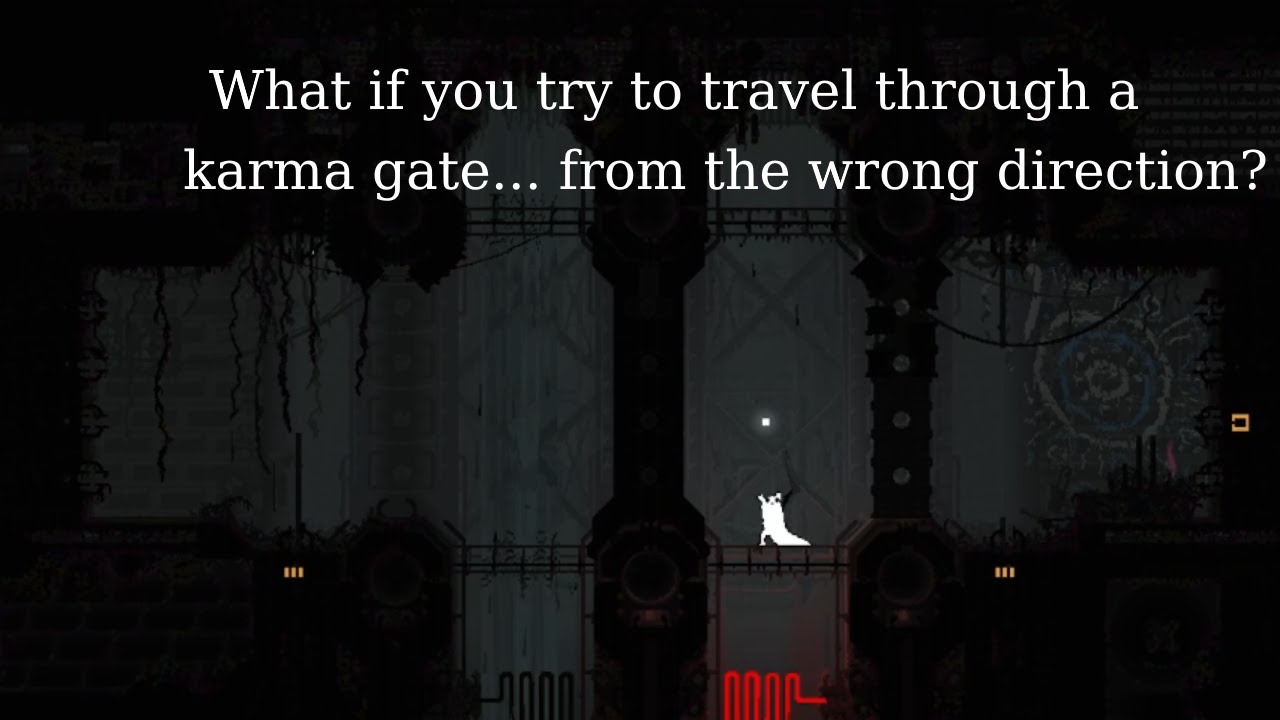 What Happens If You Go Through A Karma Gate The Wrong Way In Rain World ...