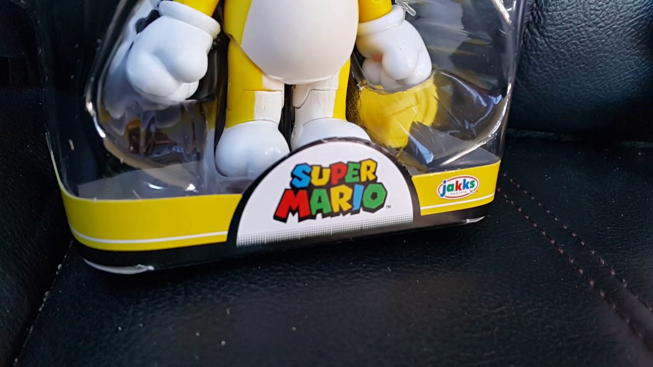 New world of nintendo red toad and cat mario unboxing - YouTube