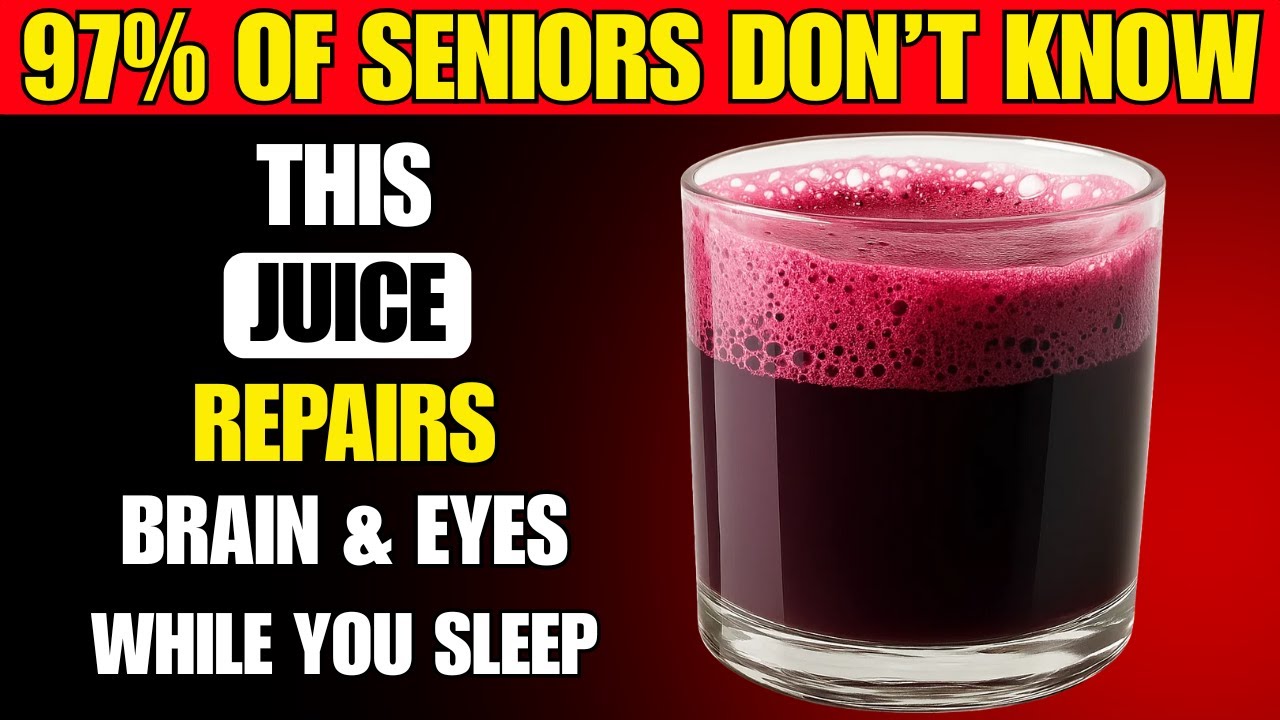 Over 60? Drink These 4 Night Juices to Restore Vision & Memory While ...