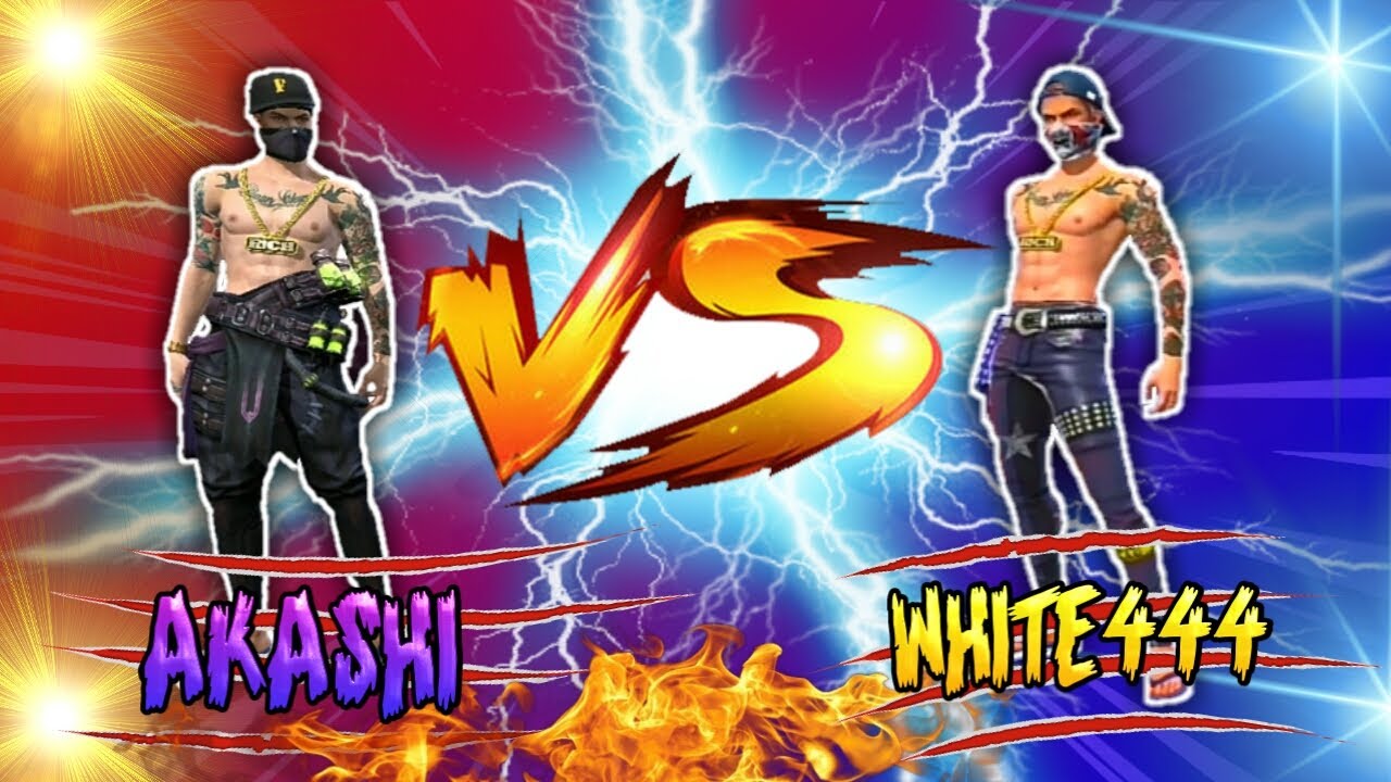 AKASHI VS WHITE444!! DUEL RAJA HEADSHOT-who will win?-garena free fire ...