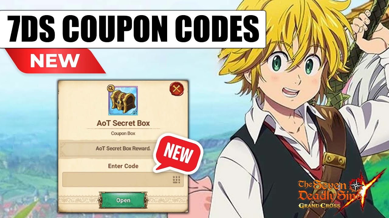 7DS CODES 2024 - 7DS GRAND CROSS CODES - SEVEN DEADLY SINS GRAND CROSS ...