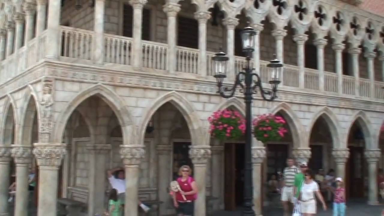 Italy Pavilion in Disney's Epcot Center HD - YouTube