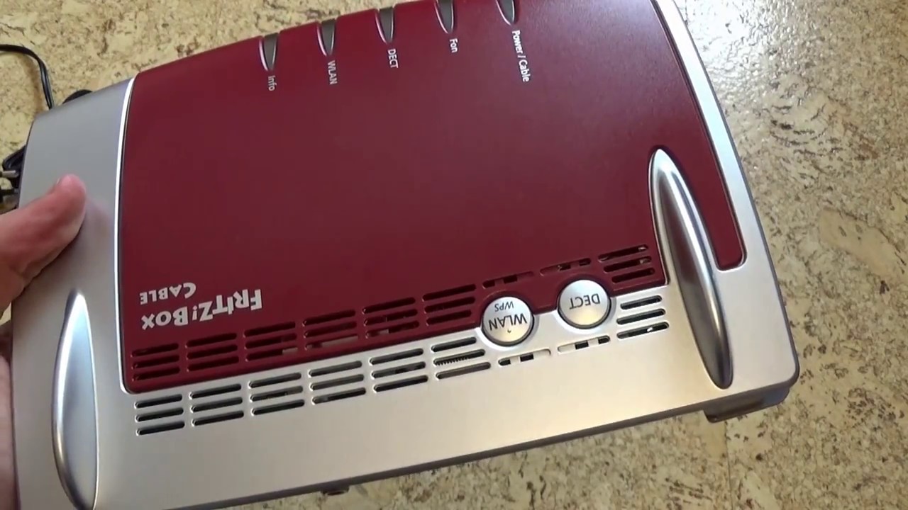 AVM Fritz!Box 6490 Cable - YouTube