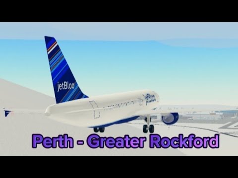 Flying from Perth to Greater Rockford | PTFS (Roblox) - YouTube