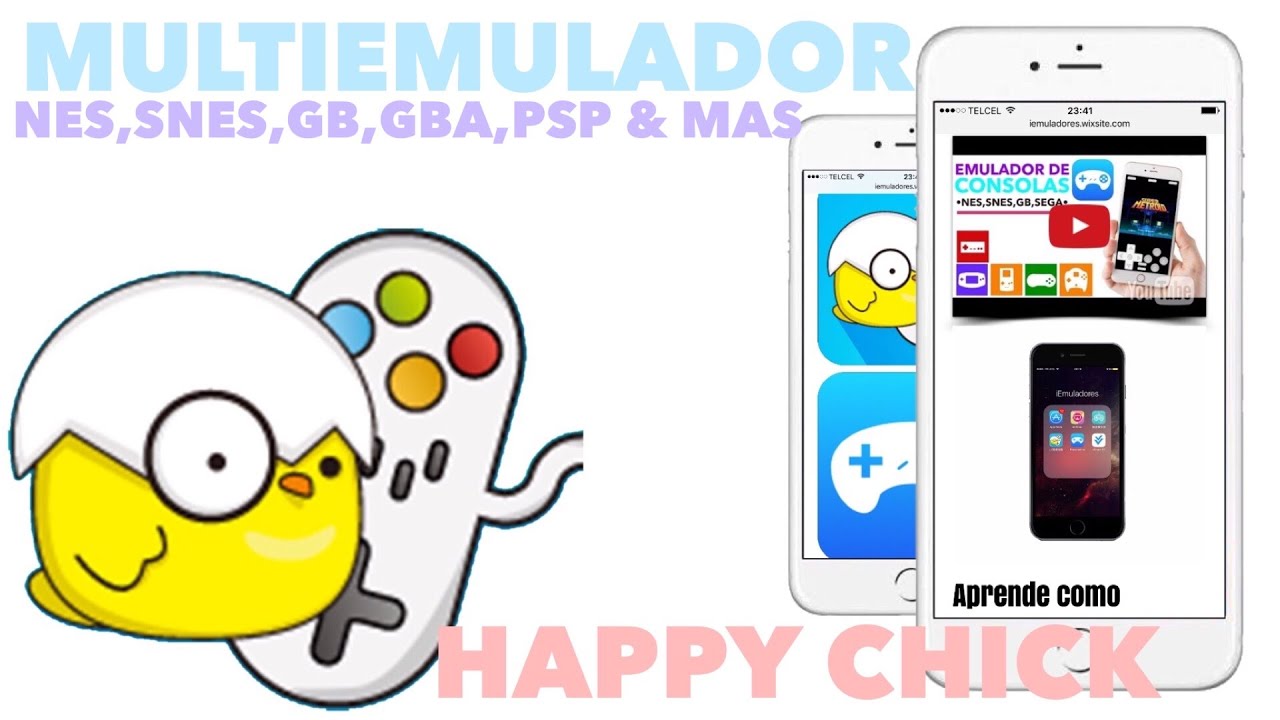 Nuevo happy chick multiemulador de consolas para iphone,ipad y ipod sin ...