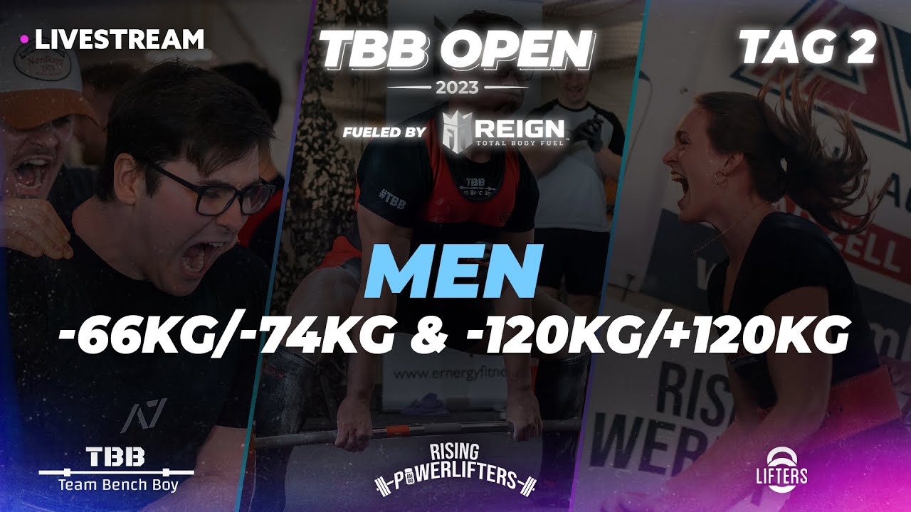 TBB OPEN 2023 | Men -66kg/-74kg & -120kg/+120kg - YouTube