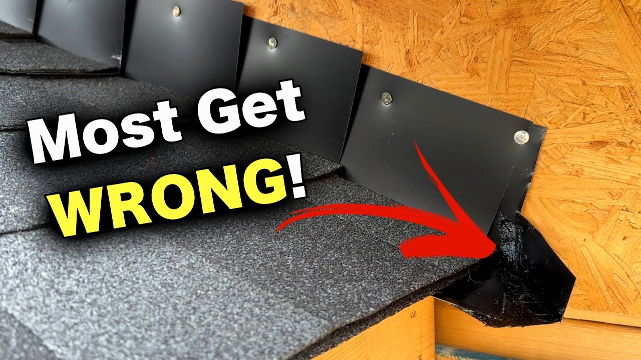 How to Install Step Flashing (Prevent Roof Leaks!) - YouTube