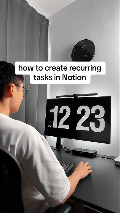 You Can Finally Create Automated Recurring Tasks In Notion Productivity Notiontips