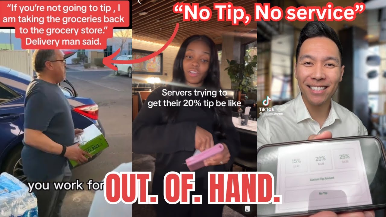 Tipping Culture In America Is Getting out of Hand! - YouTube