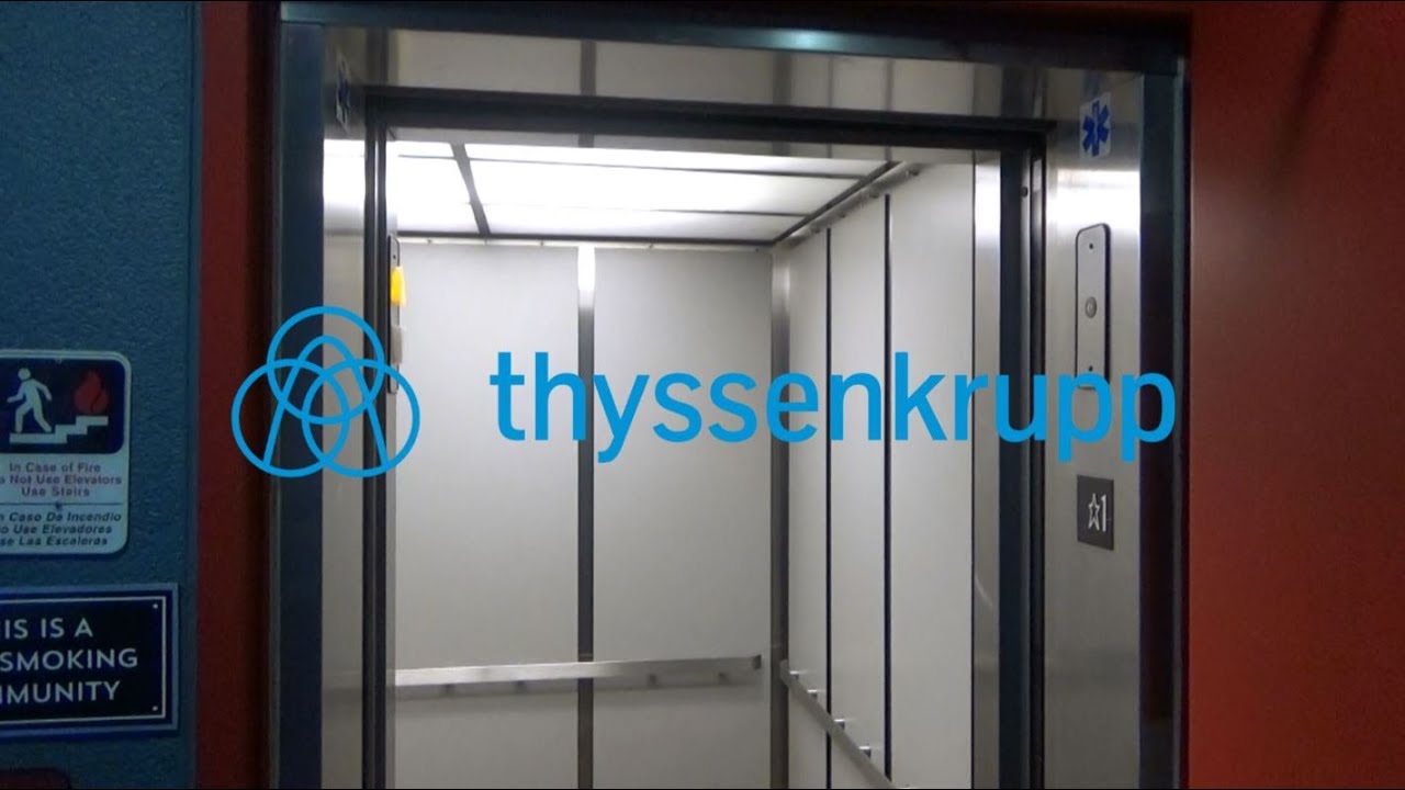 Big Cab! ThyssenKrupp Hydraulic Elevator-Cedar District Apartments-Petaluma, CA - YouTube