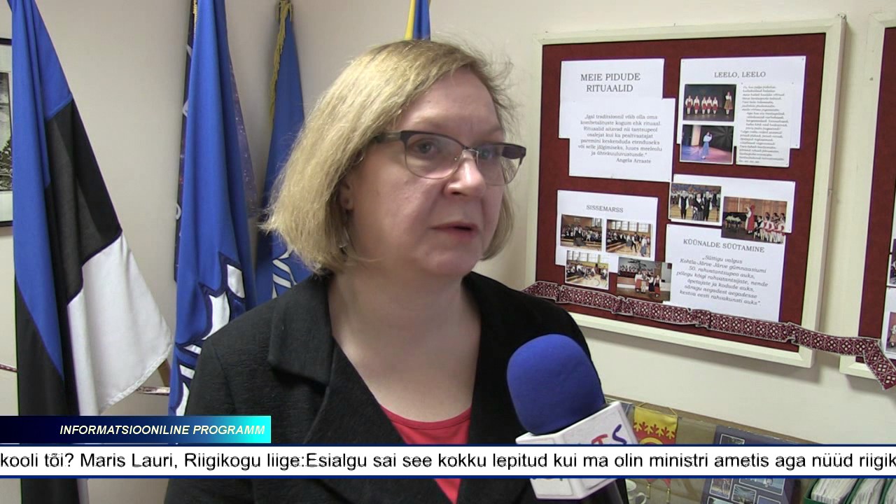 Endine Haridus- ja teadusminister Maris Lauri külastas Järve ...