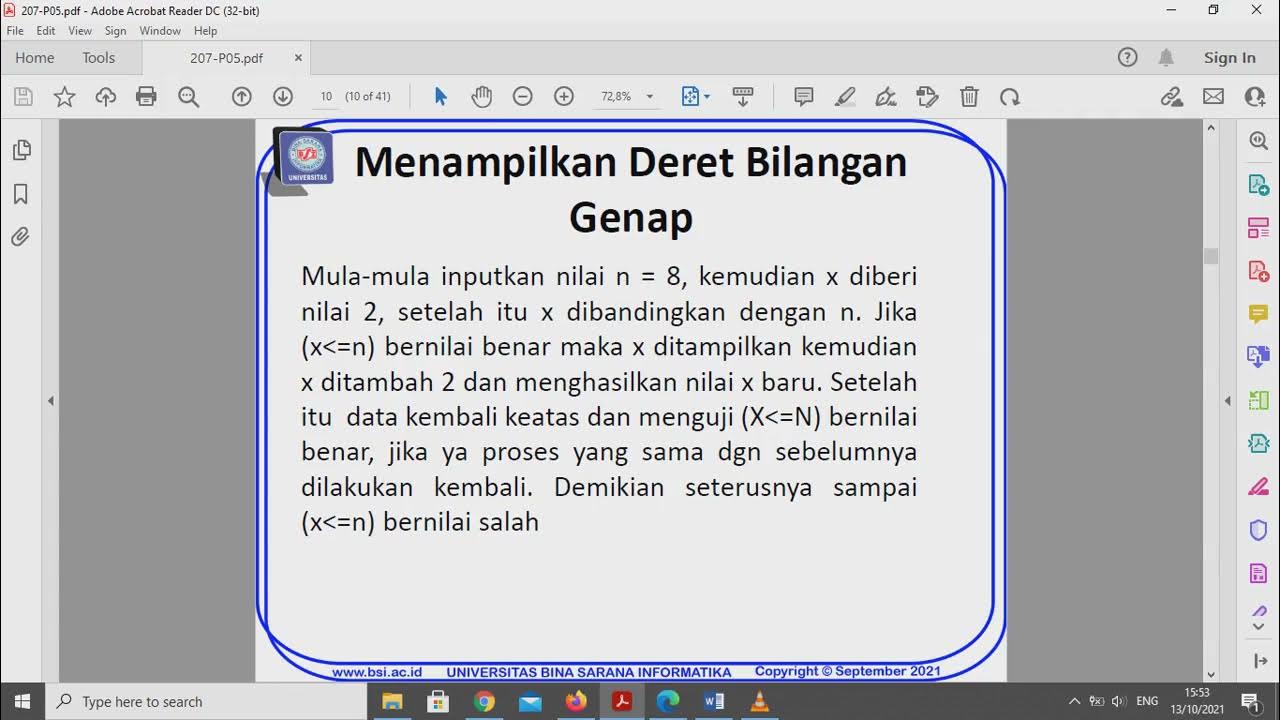 Logika dan Algoritma (Loop/Perulangan) Pertemuan 5 - YouTube