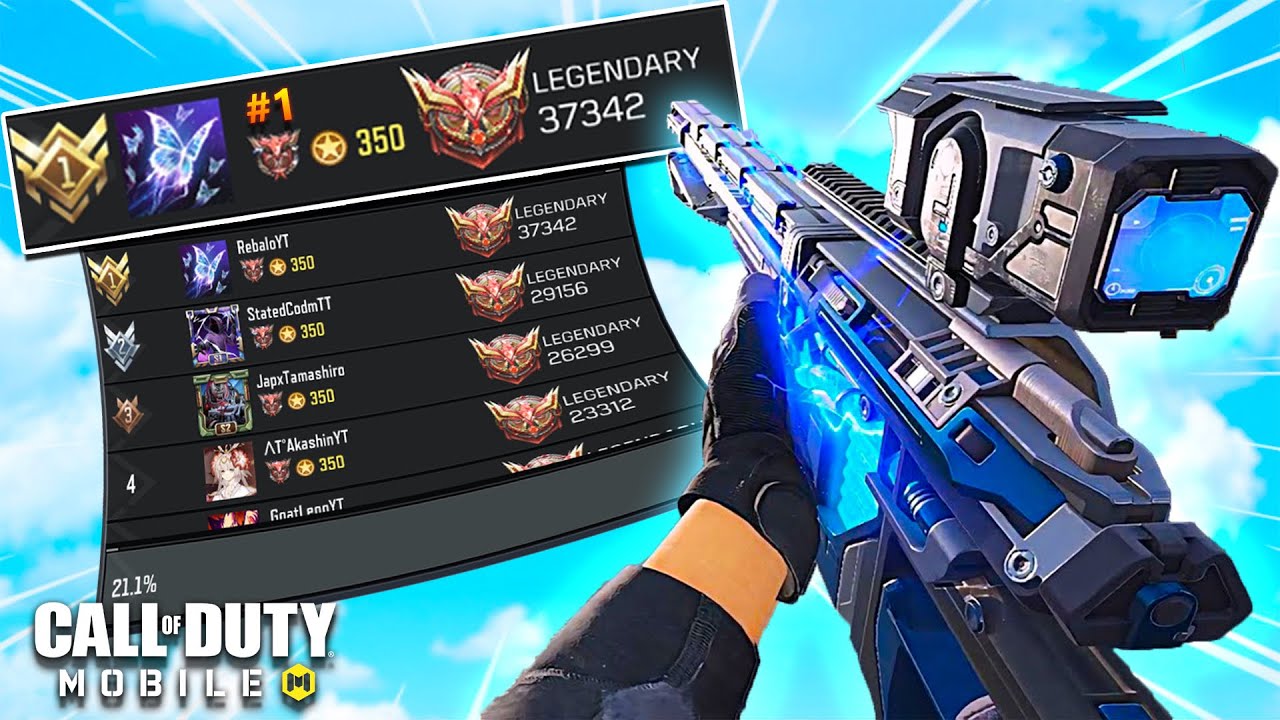 I Destroyed The #1 Leaderboard Player in Codm 🔥👑 - YouTube