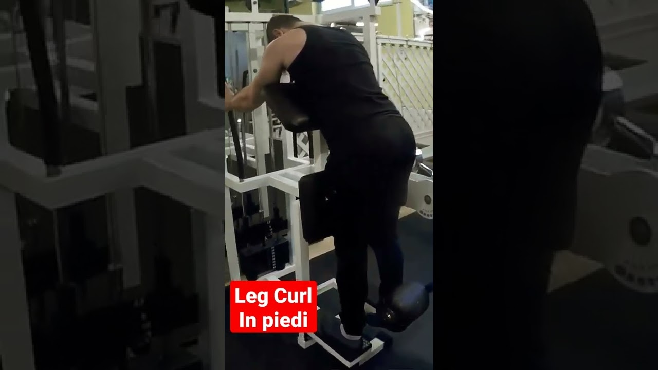 Leg Curl In Piedi Con Cavi