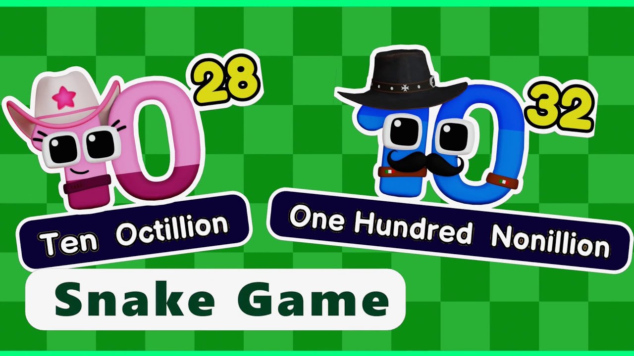 Wonderland | Snake Game Animation | Thousand to Nonillion | BIG NUMBERS ...