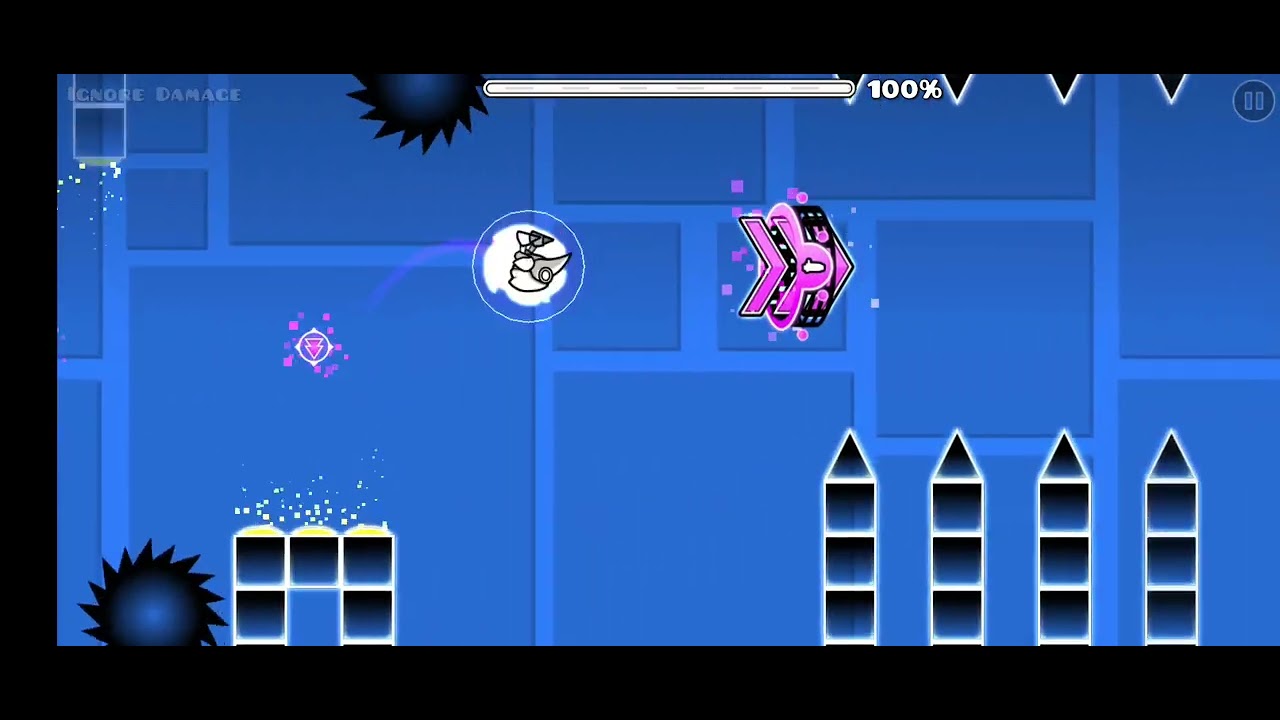 Preview 1 of my level Blue Hazards - YouTube