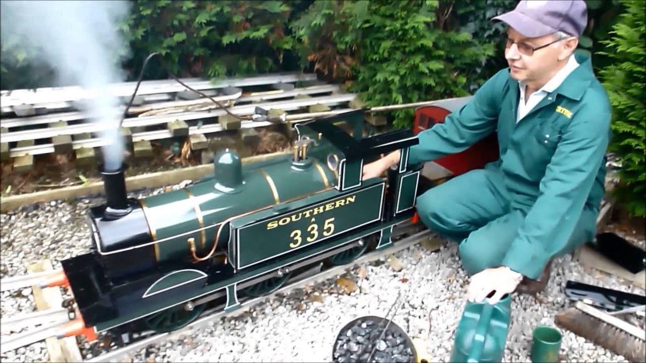 maxitrak R1 7.25 Inch Gauge live steam model - YouTube