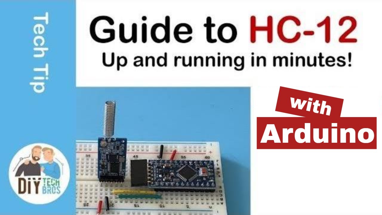 Getting startet with the HC-12 and Arduino for wireless communication - from Banggood - YouTube