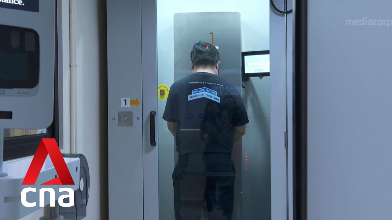 Drug screening made easier through automated urine testing system - YouTube