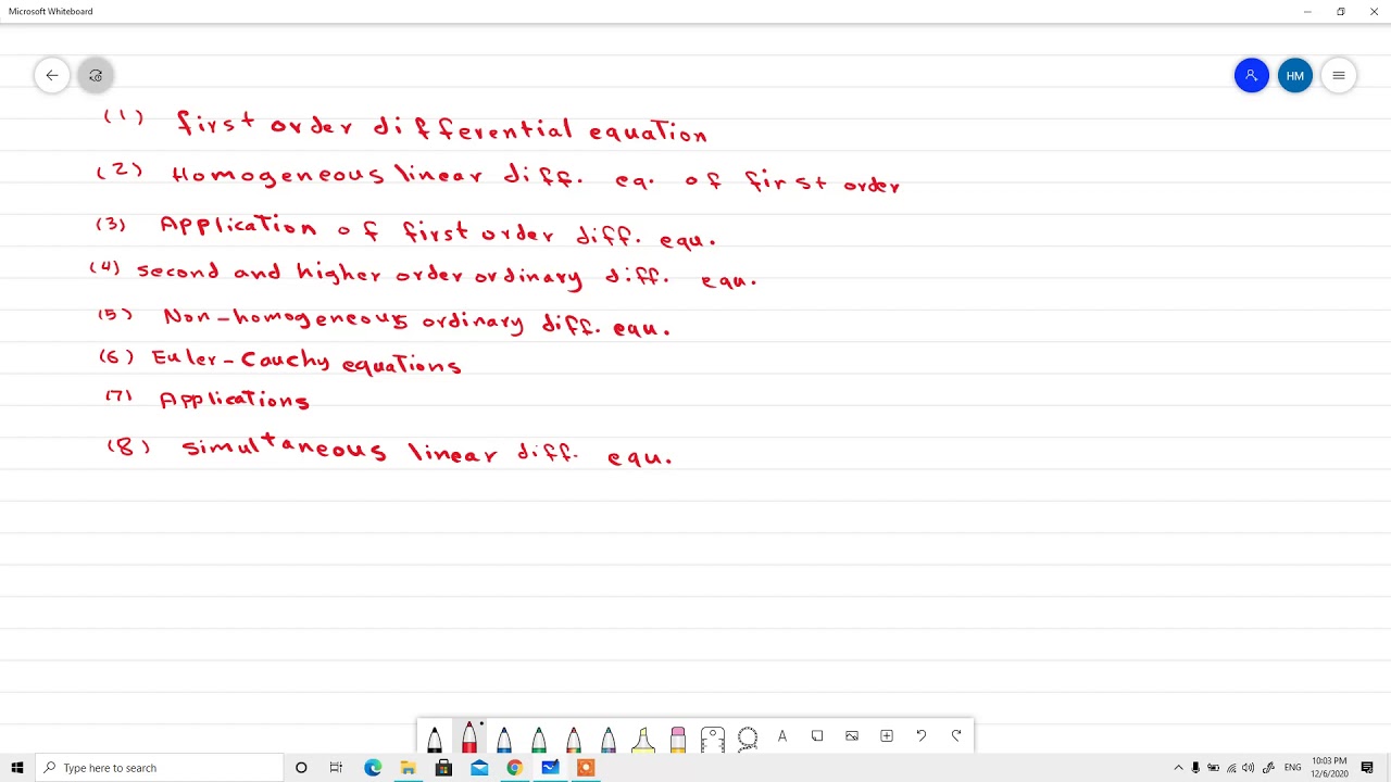 Engineering Analysis Lecture 001 1 - YouTube