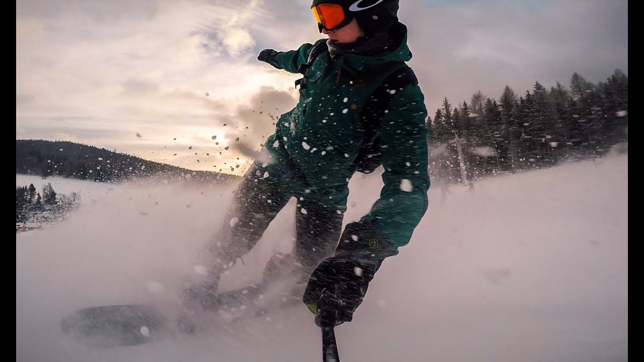 Fresh Powder Snowboarding | GoPro - YouTube