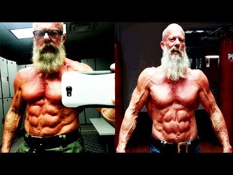 CRAZY SUPER STRONG OLD MAN WORKOUT - YouTube