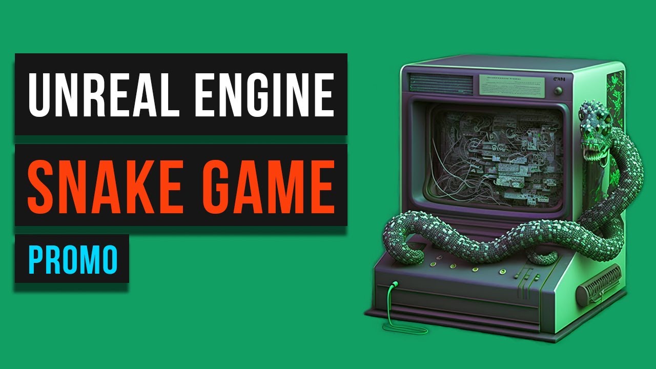 00.🐍 Snake game promo. Unreal Engine. MINI_GAMES - YouTube