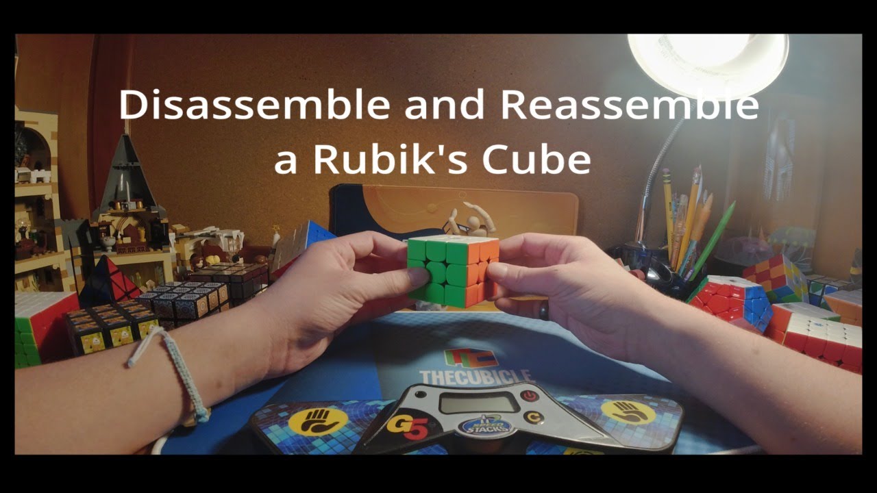 How to disassemble and reassemble your Speedcube! #cubing #tutorial - YouTube
