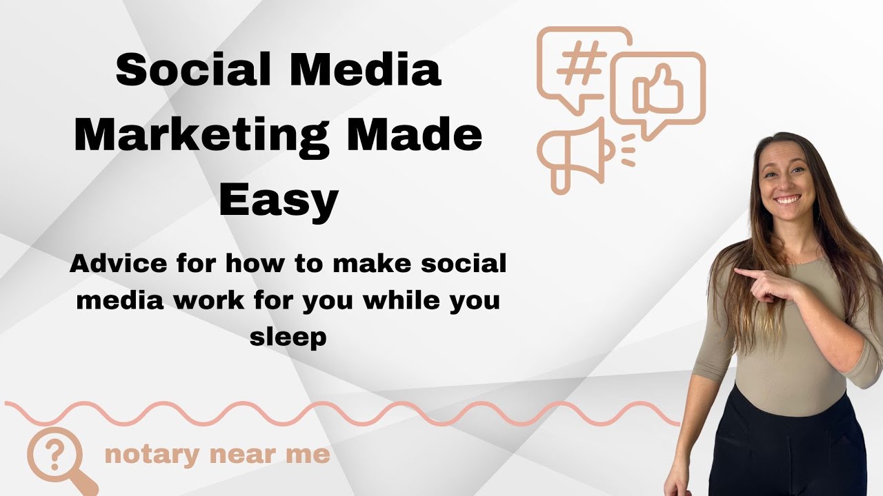 Social Media Marketing Made Easy: How to make social media work for you ...