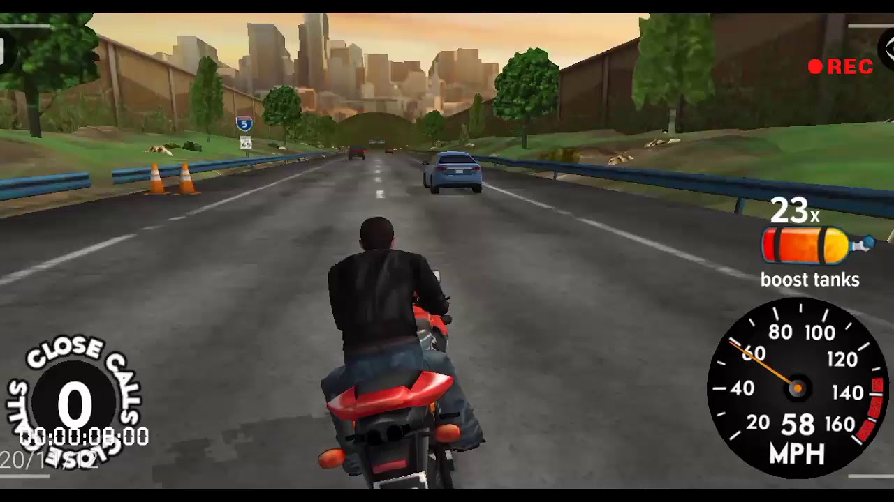 Highway rider motorcycle game - YouTube
