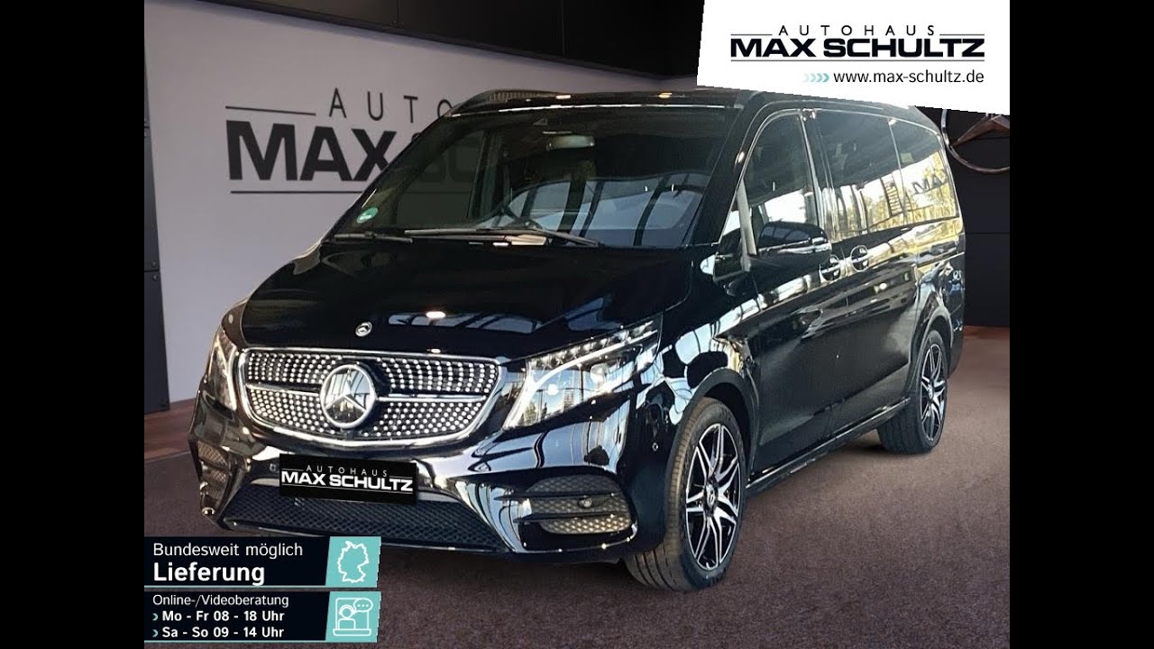 Mercedes-Benz-V 300 d Edition lang LiegePaket*AMG*AHK*Navi*LED - YouTube