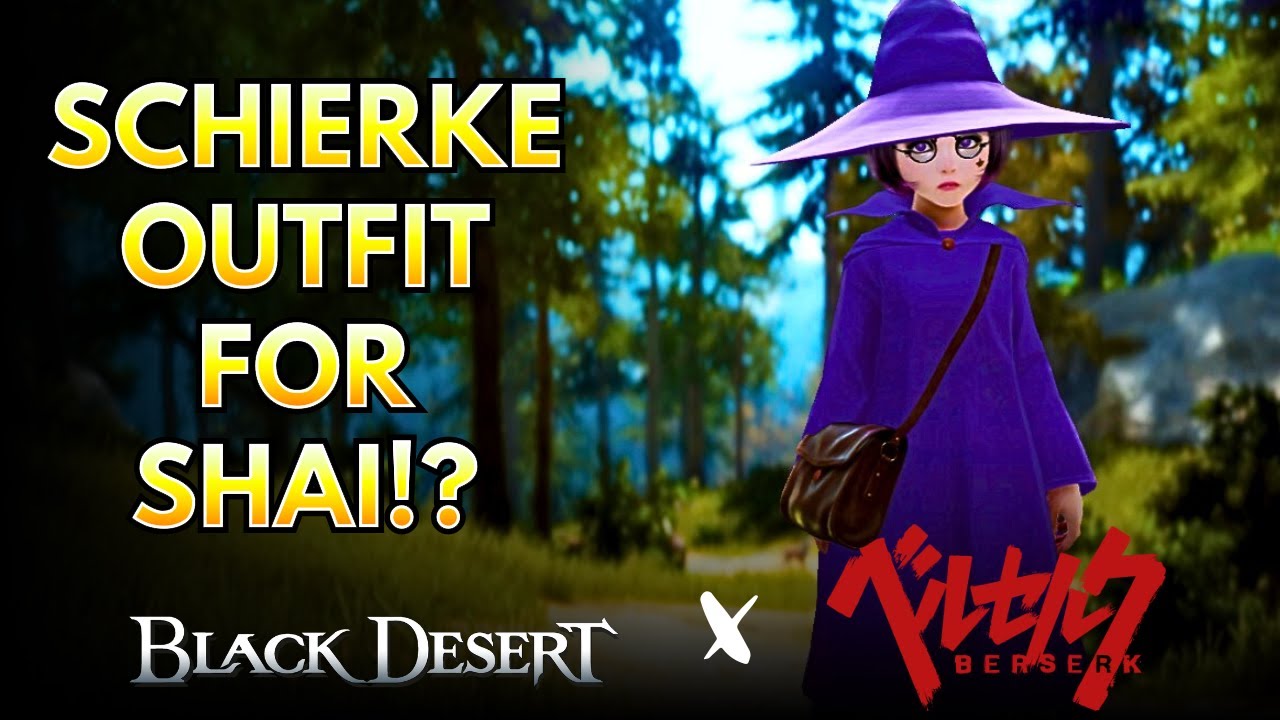 Berserk x Black Desert Collab Event Returns With NEW Schierke Shai ...