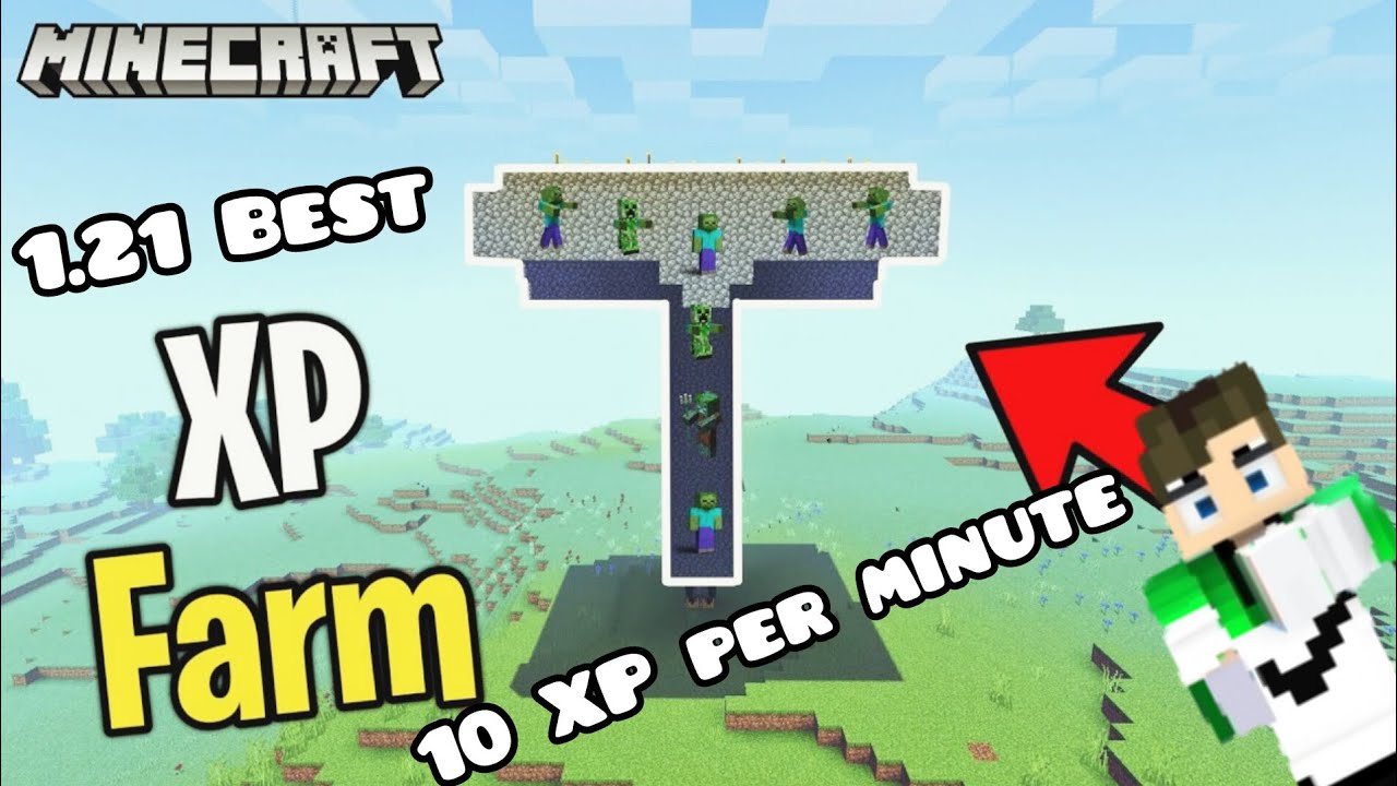 HOW TO MAKE 1.21 BEST XP FARM IN MINECRAFT - YouTube