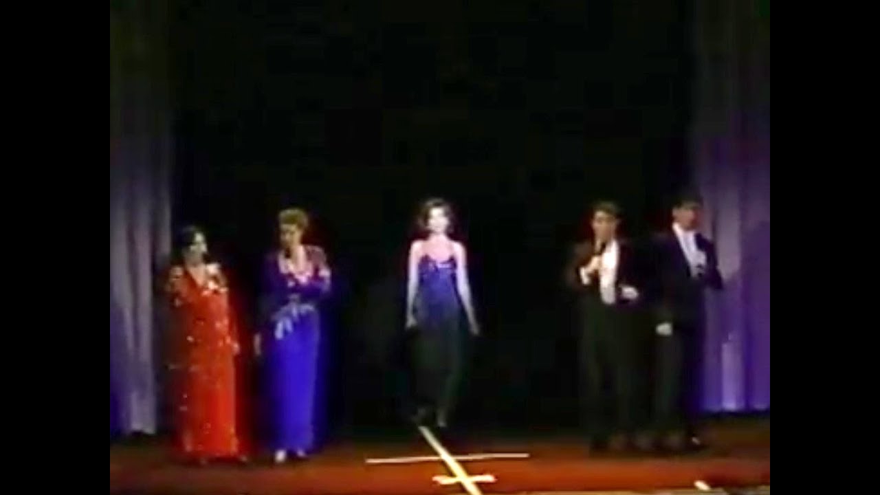 Galen Fott as Gaston with Paige O'Hara as Belle, 1992 - YouTube