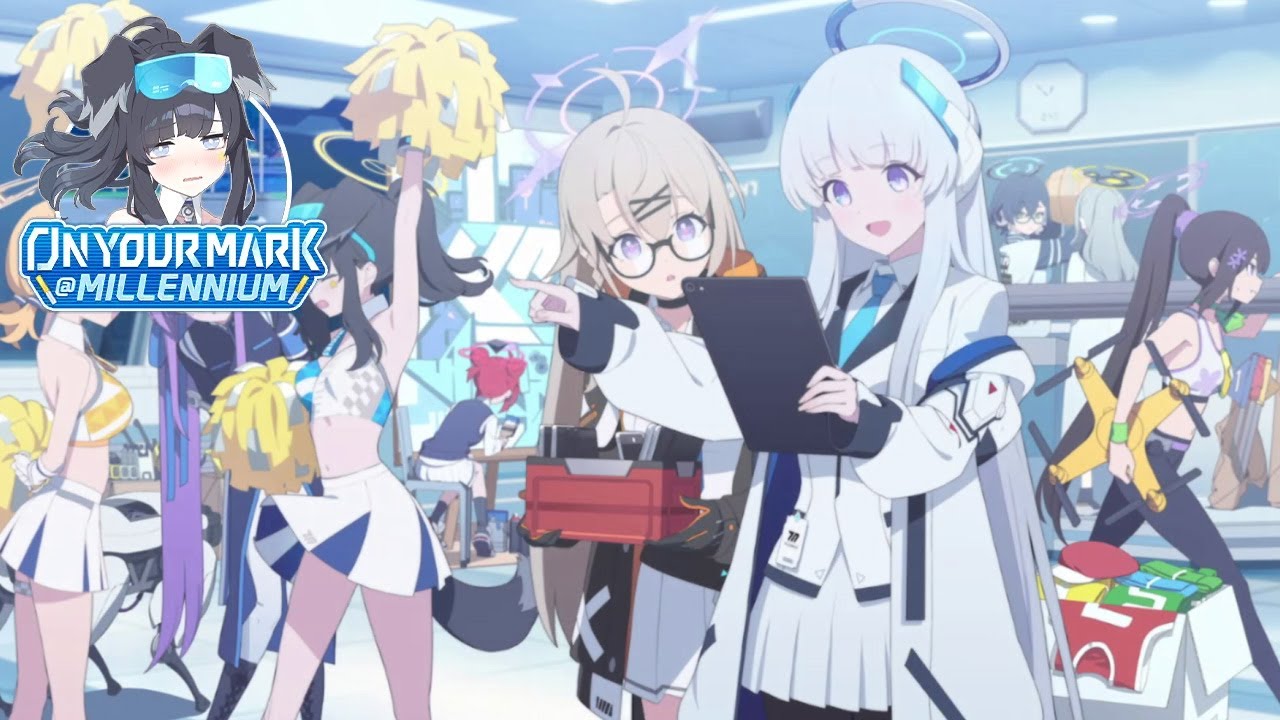 On Your Mark ＠ Millennium | Blue Archive | No Commentary - YouTube