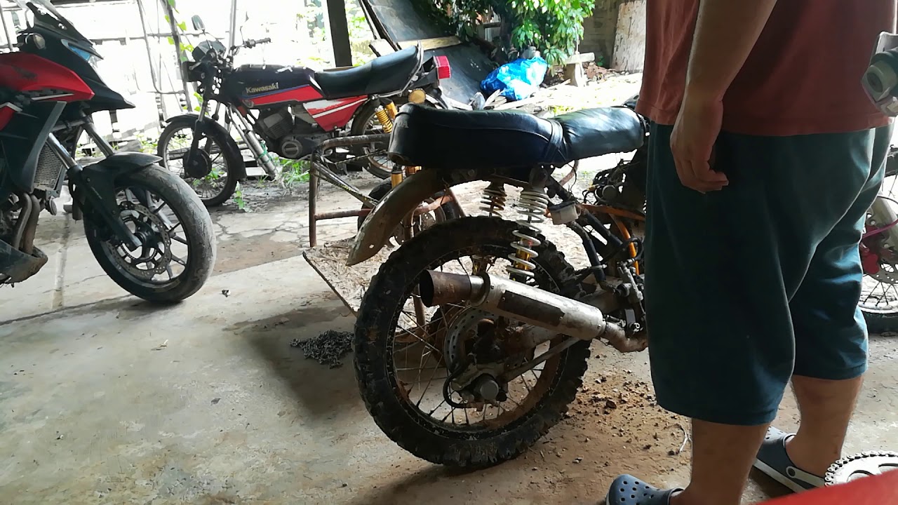 tiger boxer200 on jx110body ThAILAND - YouTube