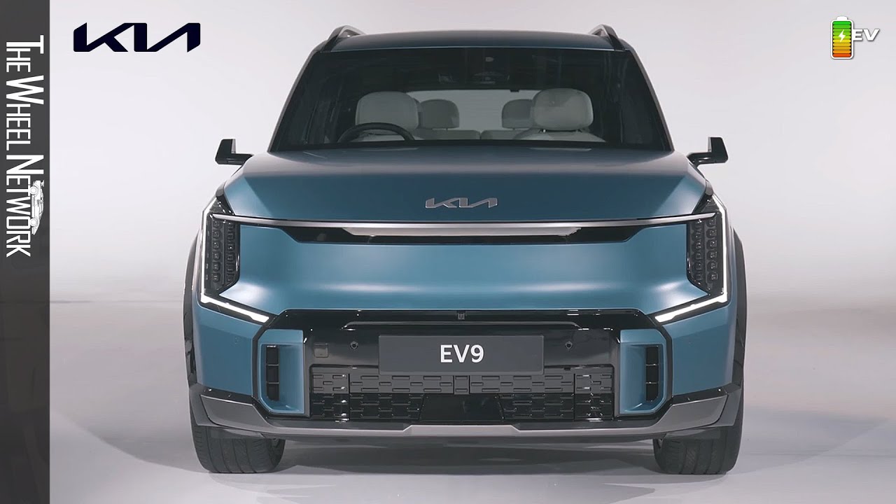 2024 Kia EV9 GT Line – Exterior, Interior, Bike Charging (UK Spec RHD Studio Footage) - YouTube