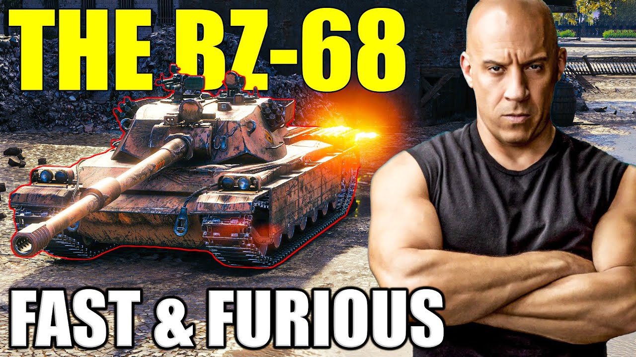 Fast & Furious: BZ-68 Rockets Ahead in Tier 9! | World of Tanks - YouTube