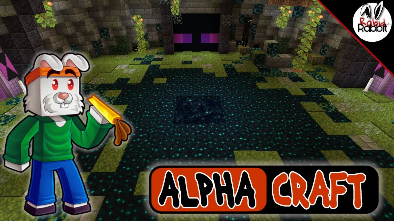 End Portal room MakeOver | AlphaCraft EP9 #minecraft #alphacraft - YouTube