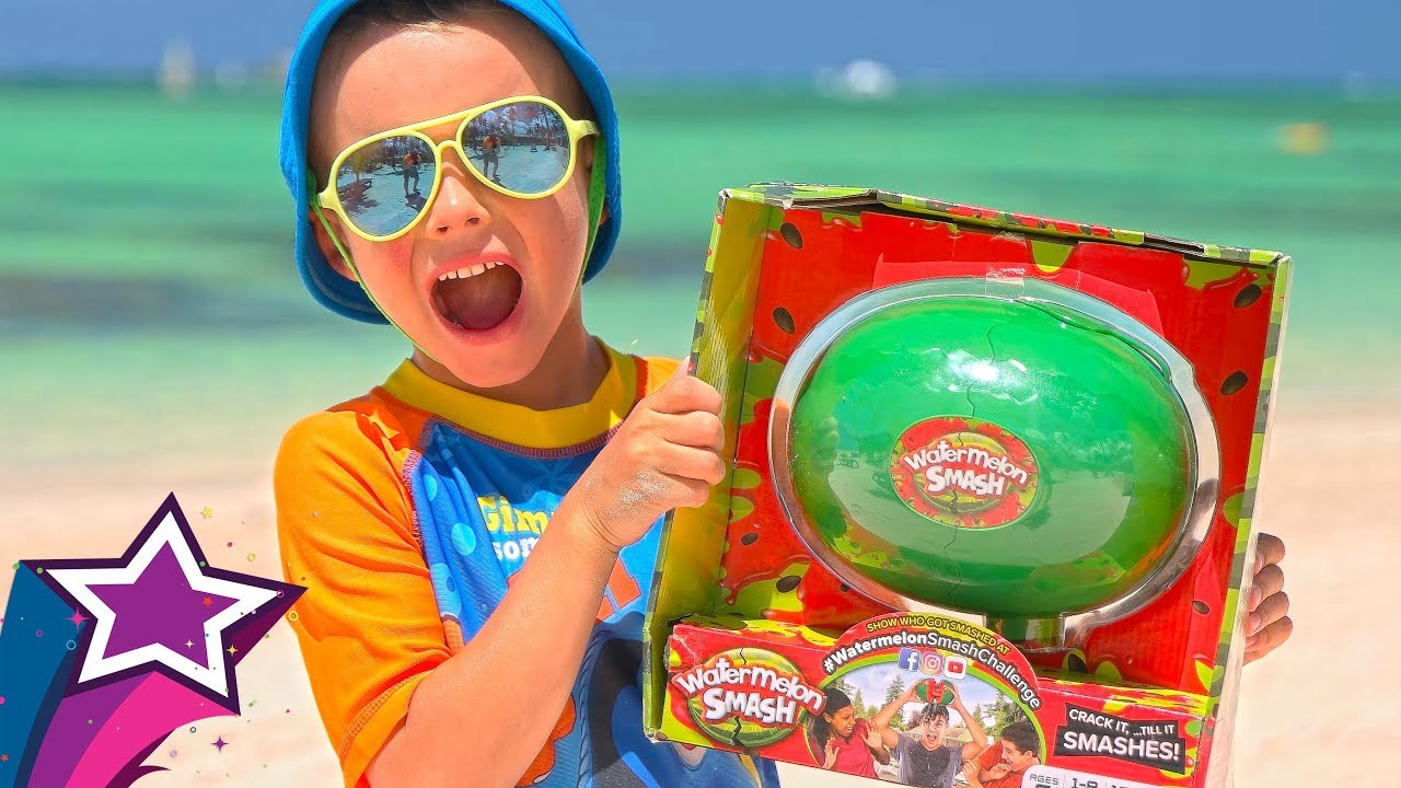 Watermelon Smash Toy Game For Kids and Family Fun Summer Games - Who ...