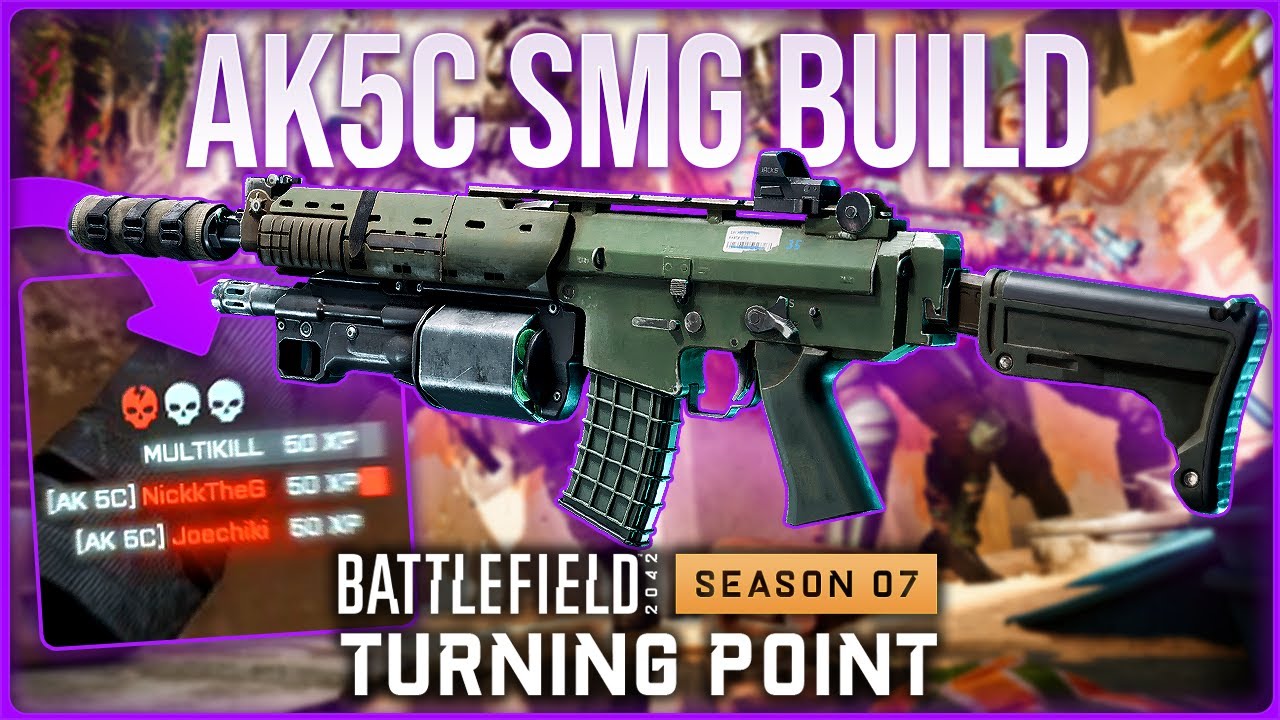 I built my AK5C like an SMG and it SHREDS! - Battlefield 2042 Season 7 - YouTube