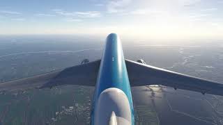 Msfs2024 Md 11 Klm Flt 660 Approach And Landing Into Amsterdam Schiphol
