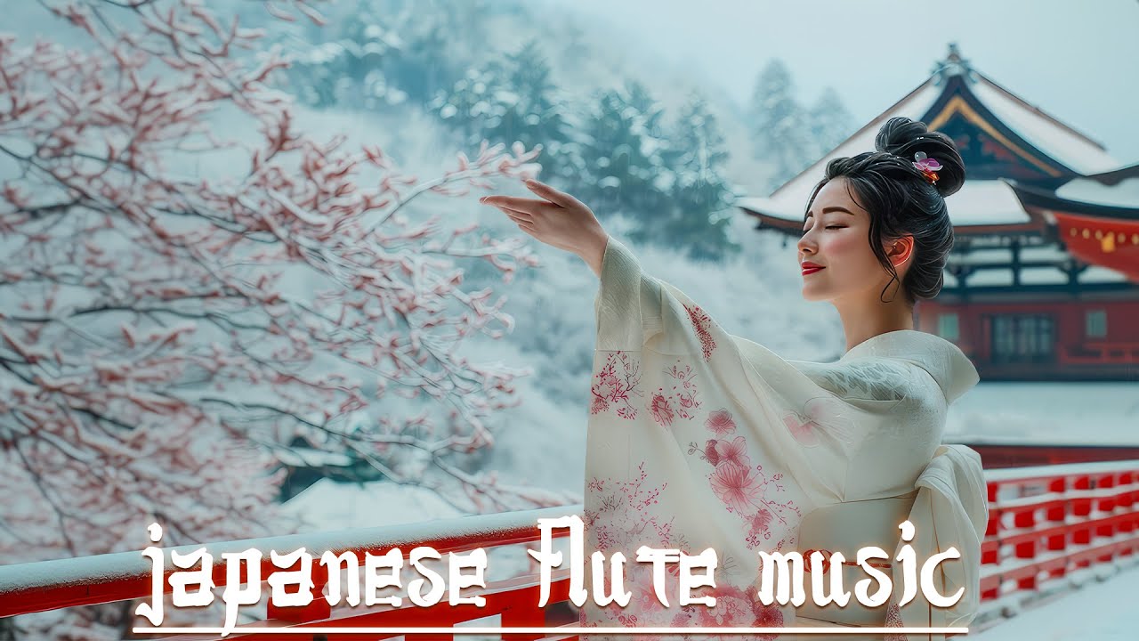 Meditation in the Winter Zen Garden - Japanese Zen Music - Japanese ...