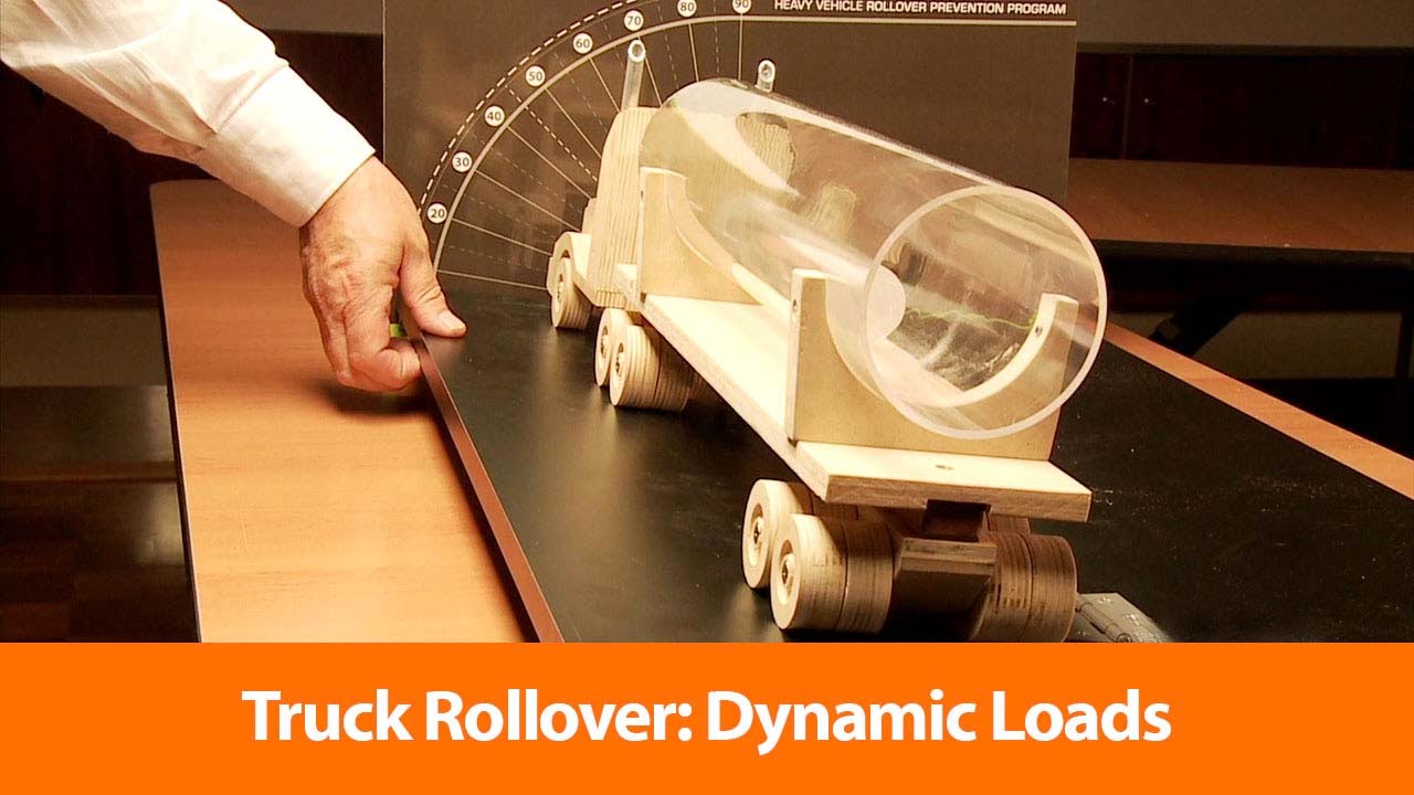 Truck Rollover 5: Dynamic Loads - Safety Training Video - YouTube