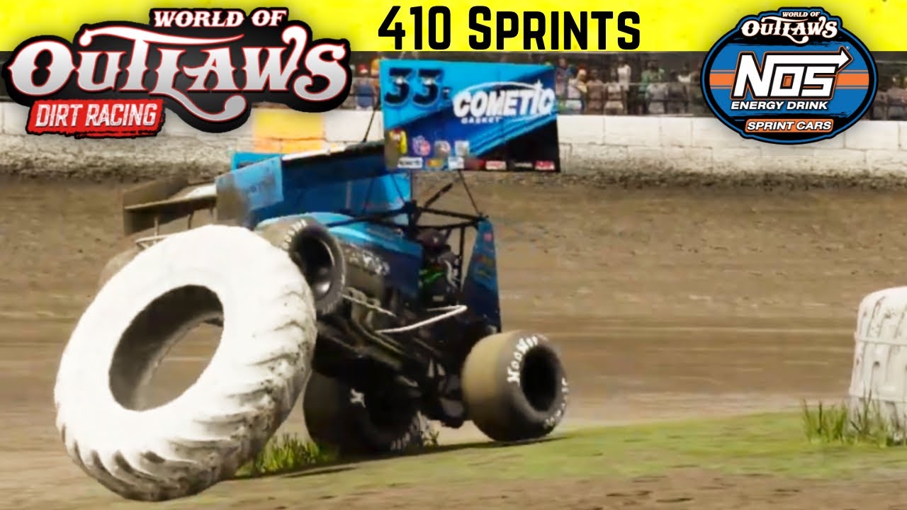 World of Outlaws 410 Sprint League at Fairbury Speedway - YouTube
