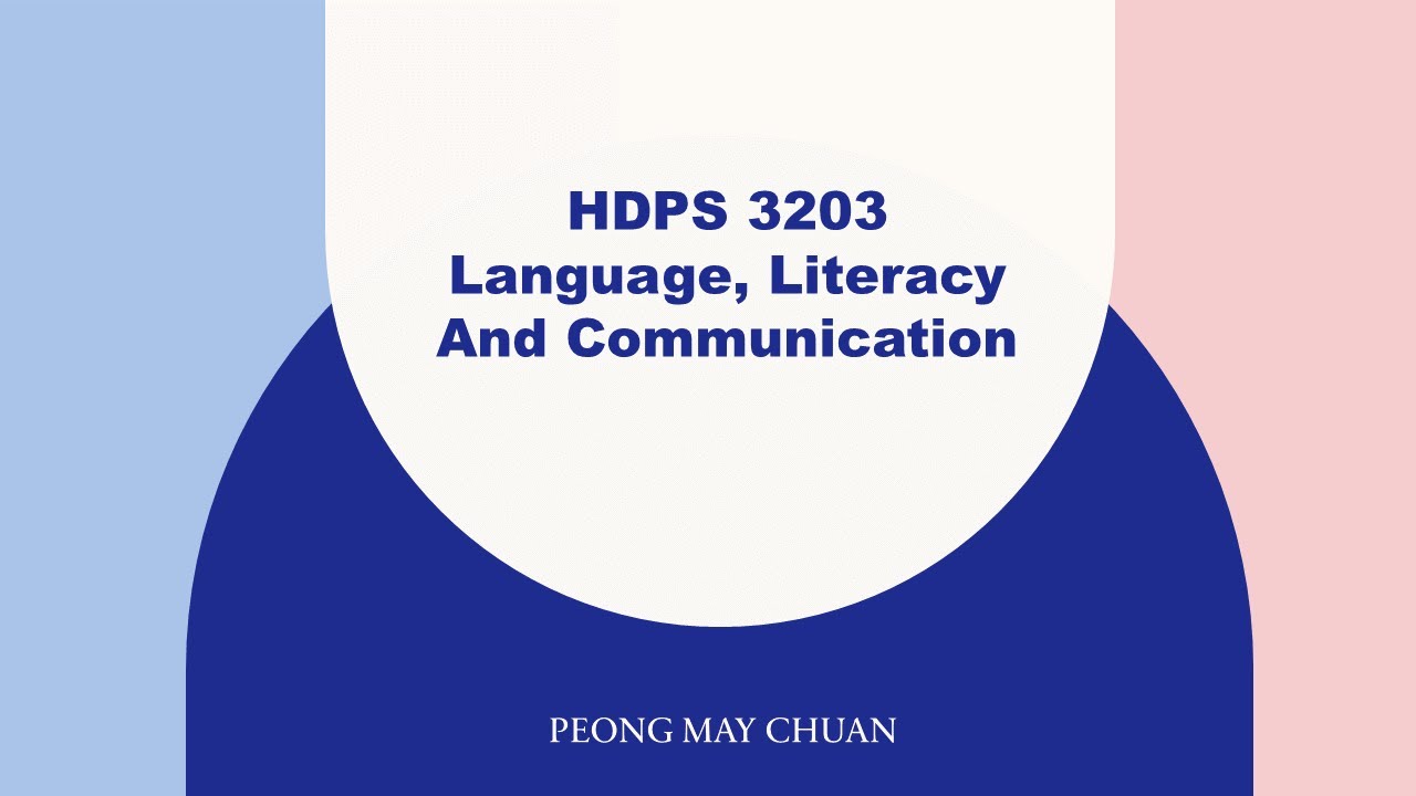HDPS 3203 - YouTube